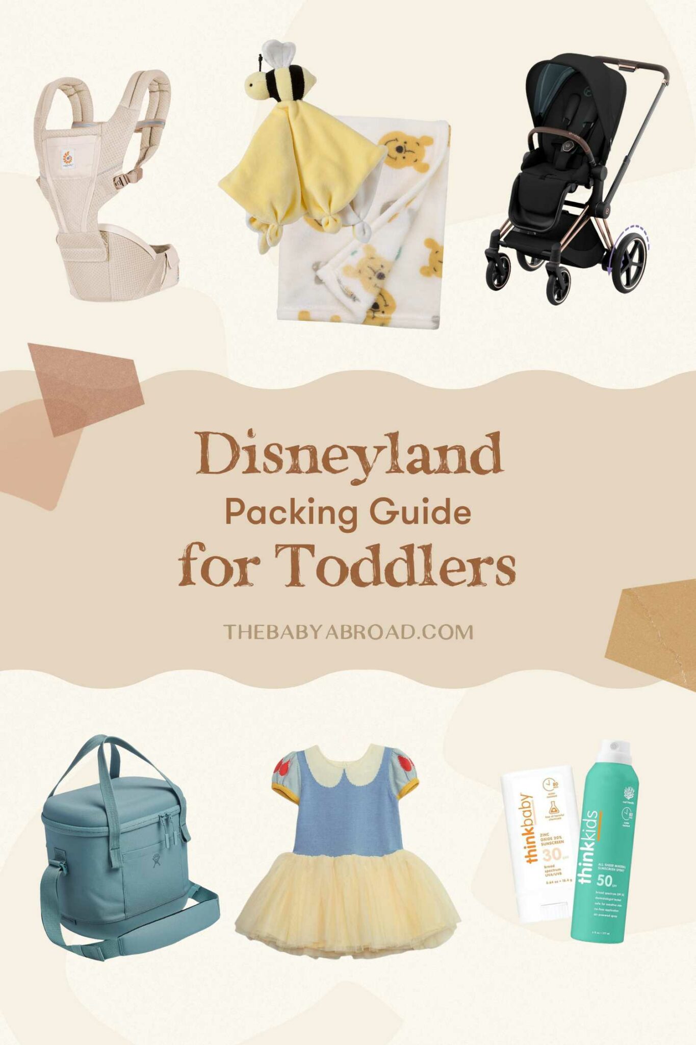 Disneyland Packing Guide for Toddlers - The Baby Abroad
