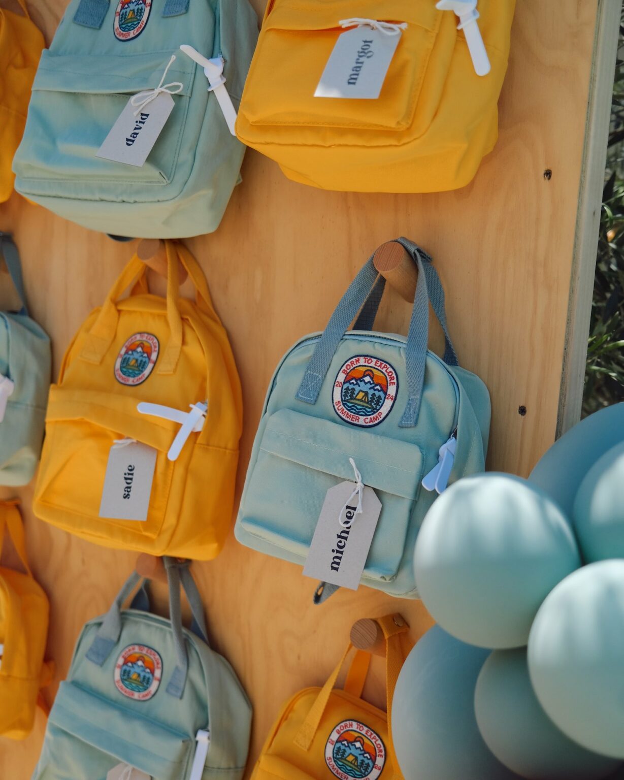 Retro Summer Camp Kid's Birthday Party - The Baby Abroad