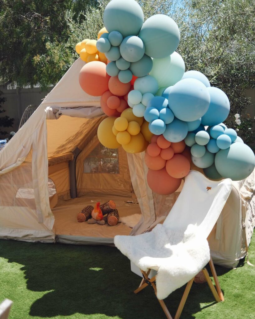 Retro Summer Camp Kid's Birthday Party - The Baby Abroad