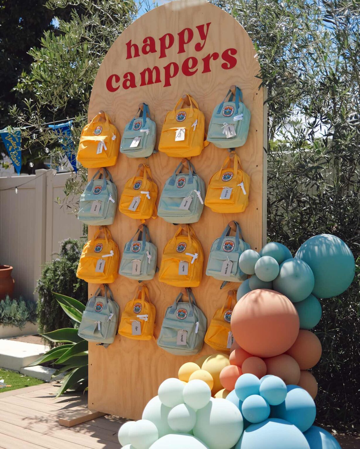 Retro Summer Camp Kid's Birthday Party - The Baby Abroad